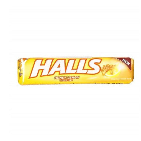 Halls Icy Honey lemon Filled Flavoured Candy – Munchbag